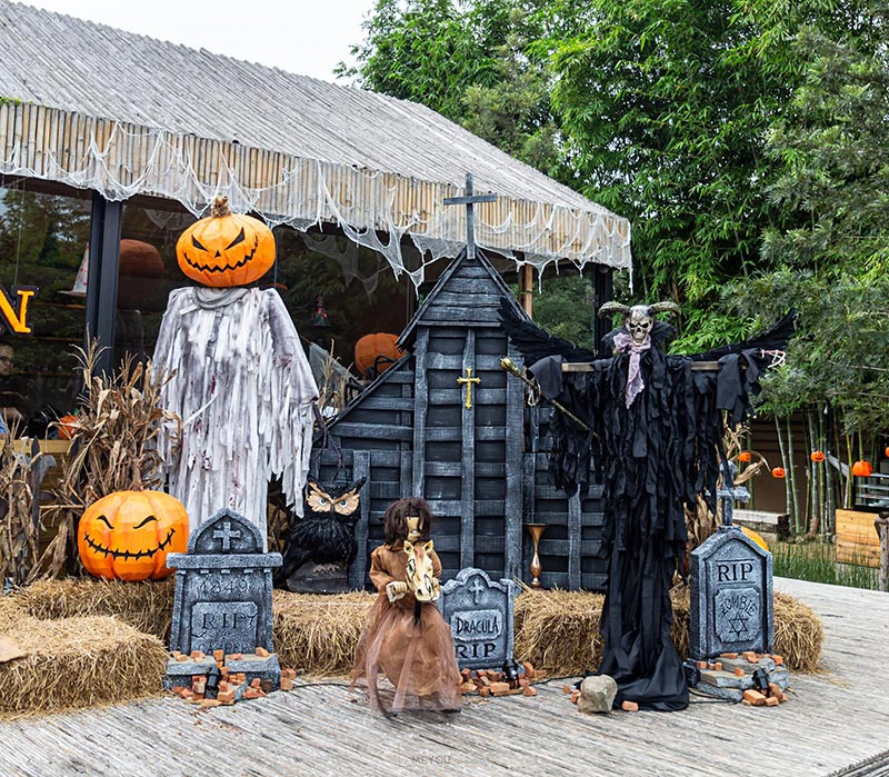 CHAN nature cafe' คาเฟ่กาญจนบุรี ชวนไปงานฮาโลวีน 2023