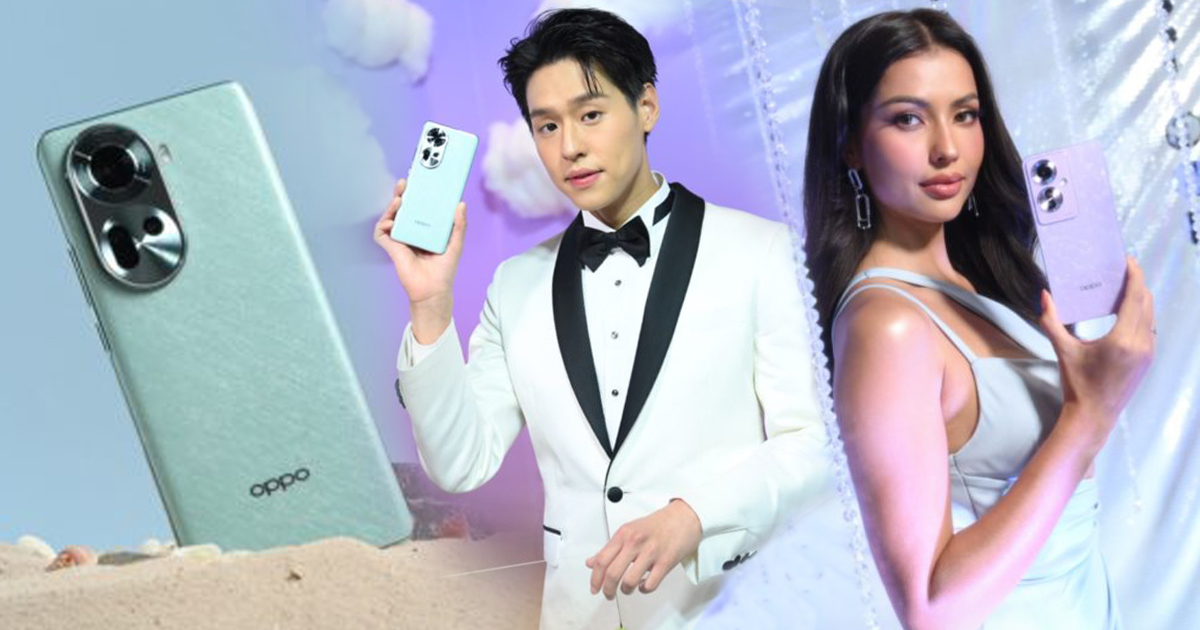OPPO Reno11 Series 5G รุ่นใหม่ล่าสุด เปิดตัวพร้อมกัน 3 รุ่น ถ่ายคนอย่างโปร