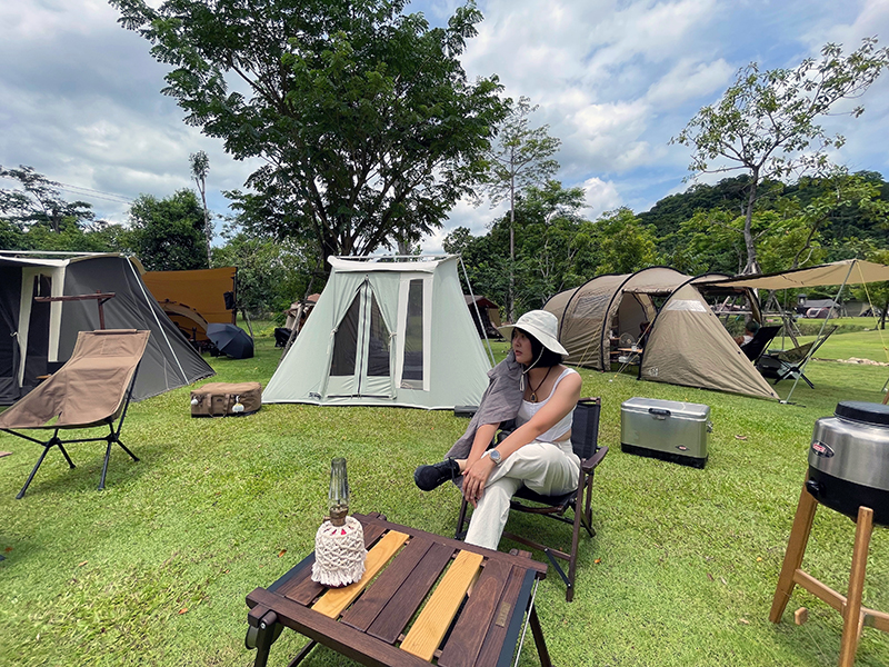 ALL CAMP จ.สระบุรี ลานกางเต็นท์เล่นน้ำได้ ถูกใจสายธรรมชาติ