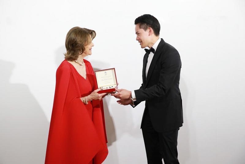 ศรีริต้า สุดปีติ ได้รับพระราชทาน ROYAL ACORN จากสมเด็จพระราชินีแห่งสวีเดน