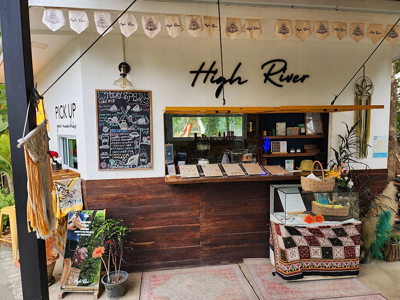 High River Café คาเฟ่บ้านโป่ง ราชบุรี