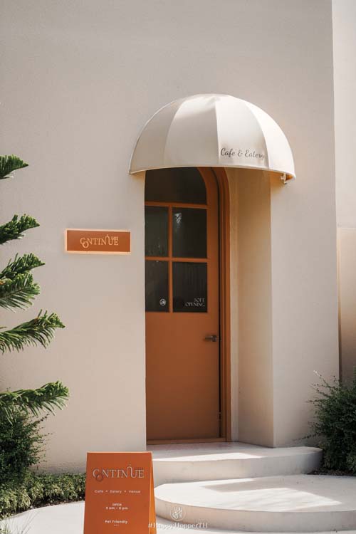 Continue Cafe คาเฟ่สามโคก ที่เที่ยวปทุมธานี บรรยากาศน่ารัก