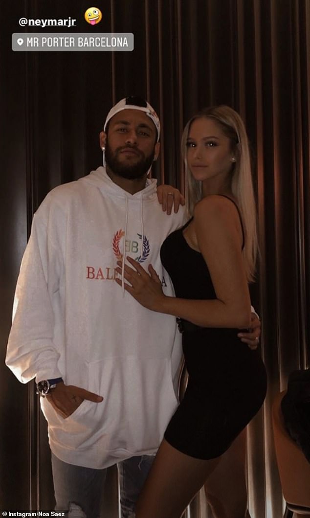 Noa Saez นางแบบสเปน หวานใจคนใหม่ Neymar Jr. ดาวเตะดังแซมบ้า