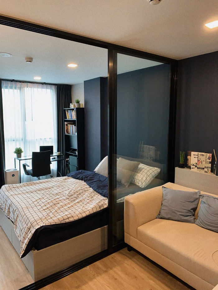 แต่งห้องนอนคอนโด ไอเดียแต่งห้องนอนเล็ก ๆ ให้น่านอนทุกคืน