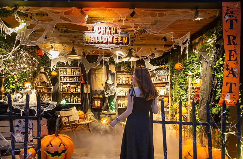 CHAN nature cafe' คาเฟ่กาญจนบุรี ชวนไปงานฮาโลวีน 2023