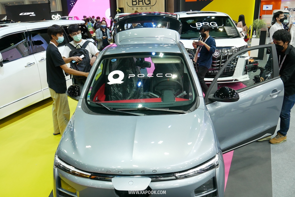 POCCO ราคาเริ่ม 3.89 แสนบาท รถยนต์ไฟฟ้าขนาดเล็ก ชาร์จเต็มวิ่งไกล 178 กม.