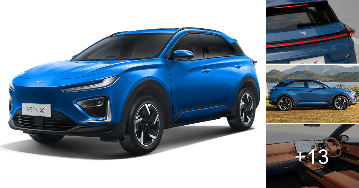 NETA X ราคาเริ่ม 739,000 บาท รถยนต์ไฟฟ้าแบบ SUV 5 ที่นั่ง