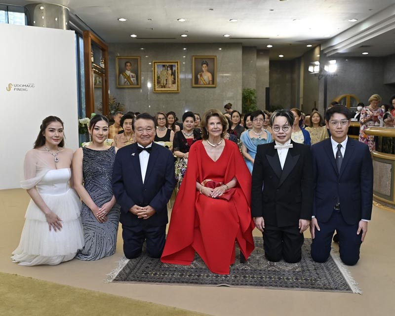 ศรีริต้า สุดปีติ ได้รับพระราชทาน ROYAL ACORN จากสมเด็จพระราชินีแห่งสวีเดน