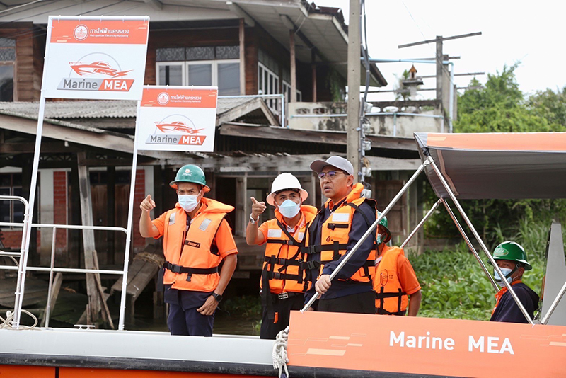ผู้ว่าการ MEA นำทีมปฏิบัติการทางน้ำ Marine MEA สร้างความปลอดภัยระบบ ...