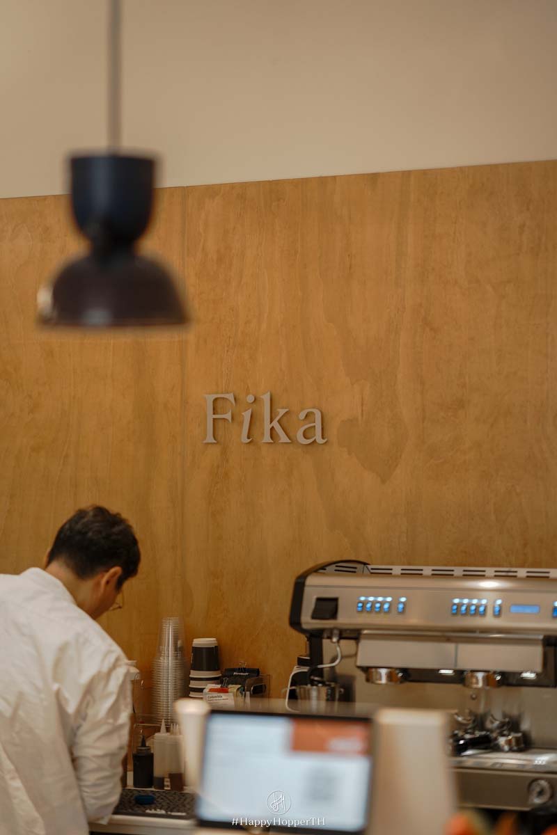 Fika Cafe คาเฟ่นนทบุรี ปากซอยรัตนาธิเบศร์ 3 บรรยากาศอบอุ่น