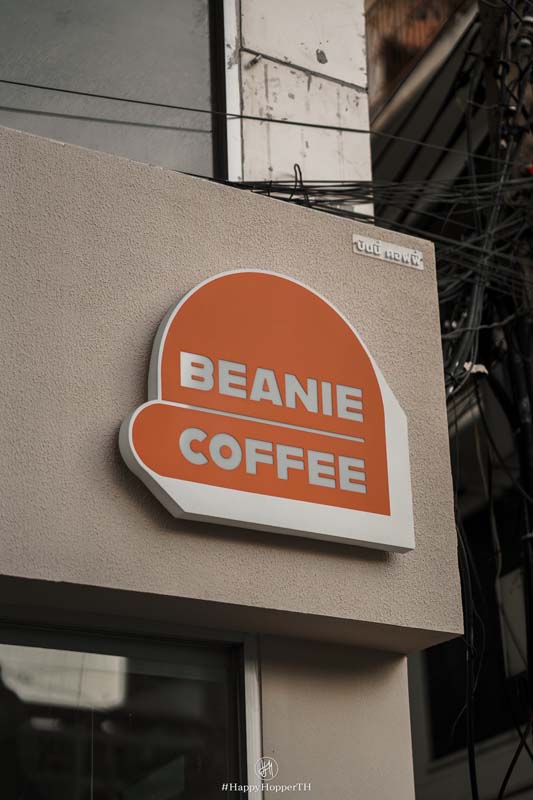 Beanie Coffee คาเฟ่กรุงเทพ ตรงข้ามวัดแขกสีลม