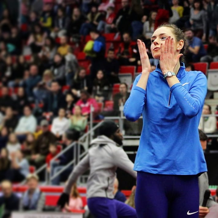 Julia Chumachenko นักกระโดดสูง ทีมชาติยูเครนสุดน่ารัก