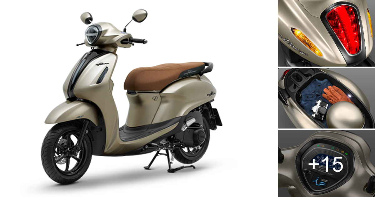 Yamaha Grand Filano Hybrid Connected 2023 ราคาเริ่ม 64,700 บาท รถ ...