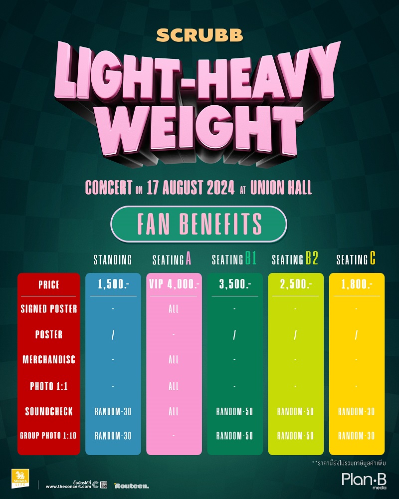 scrubb คอนเสิร์ต scrubb concert 2024