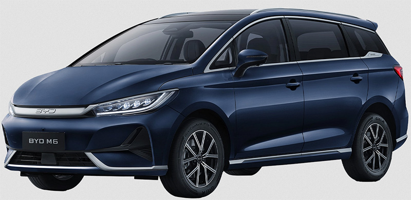 BYD M6 ราคาเริ่ม 829,900 บาท รถยนต์ไฟฟ้าแบบ MPV 6 ที่นั่ง