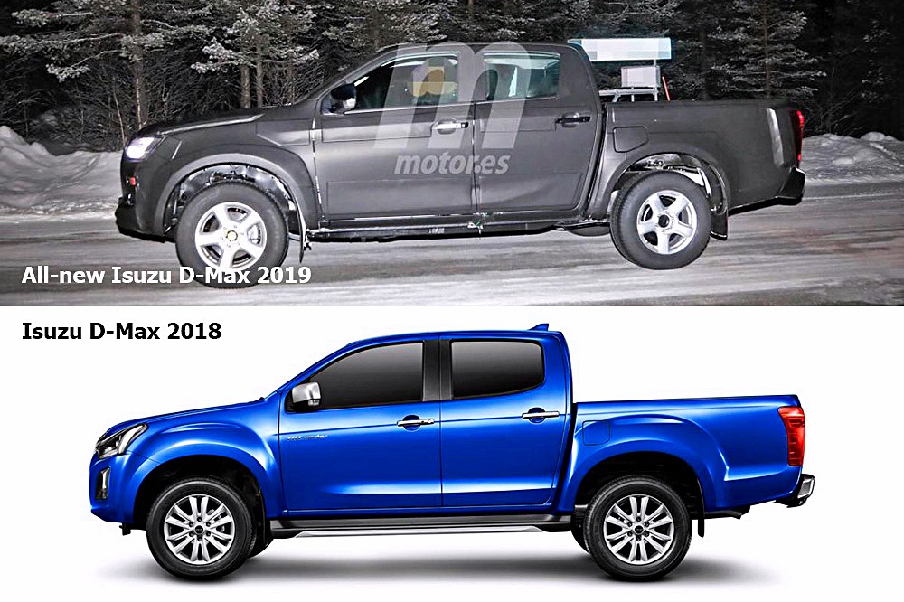 Isuzu D-Max 2019 โฉมใหม่ ออกวิ่งทดสอบท่ามกลางอุณหภูมิติดลบในยุโรป