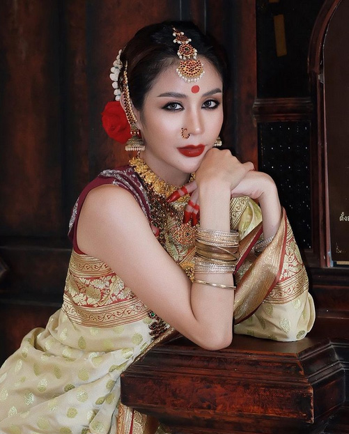 ดาราใส่ชุดส่าหรี เปิดลุคคนดังแต่งชุดอินเดีย อินกระแสคังคุไบฟีเว่อร์