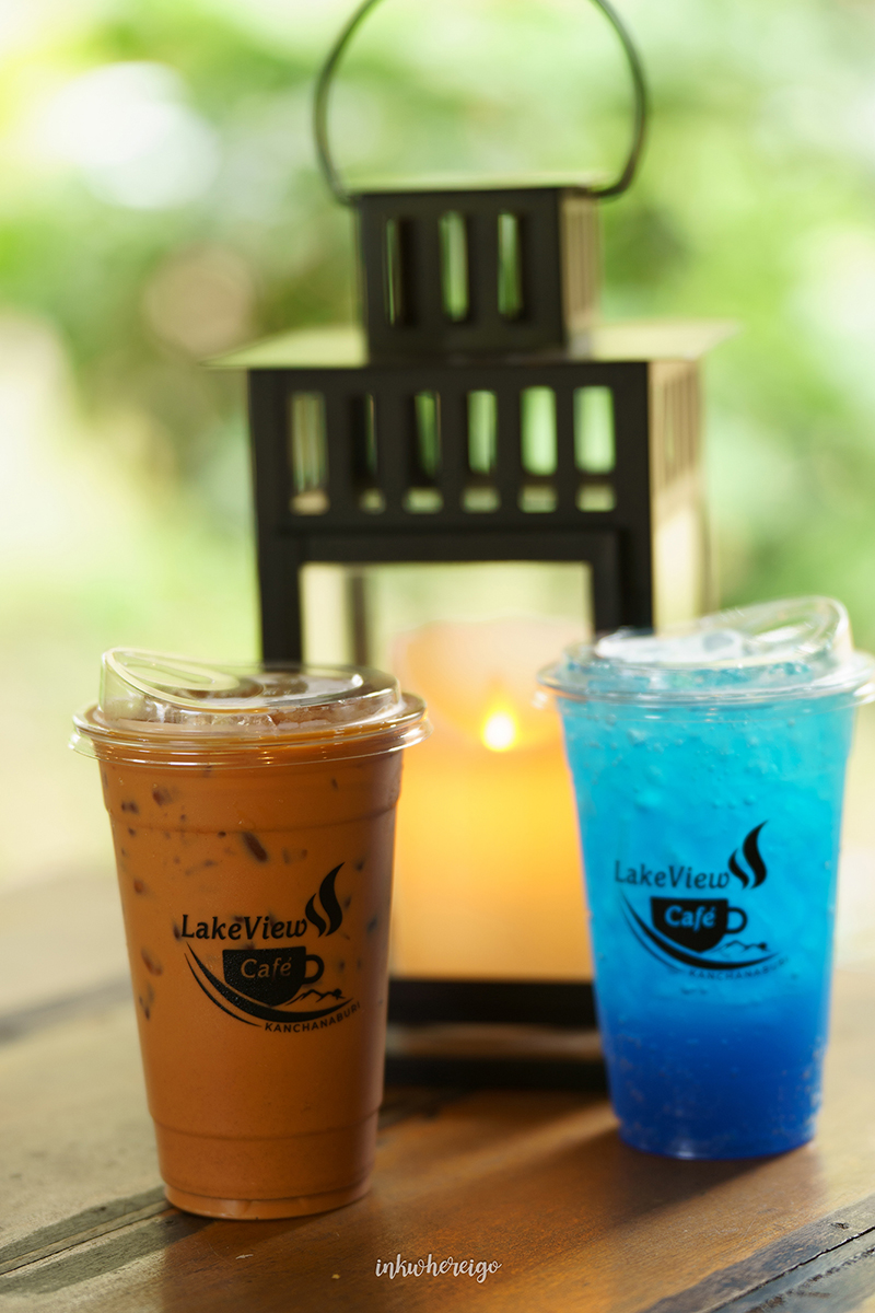 Lakeview Cafe กาญจนบุรี วิวทะเลสาบขนาบด้วยขุนเขา