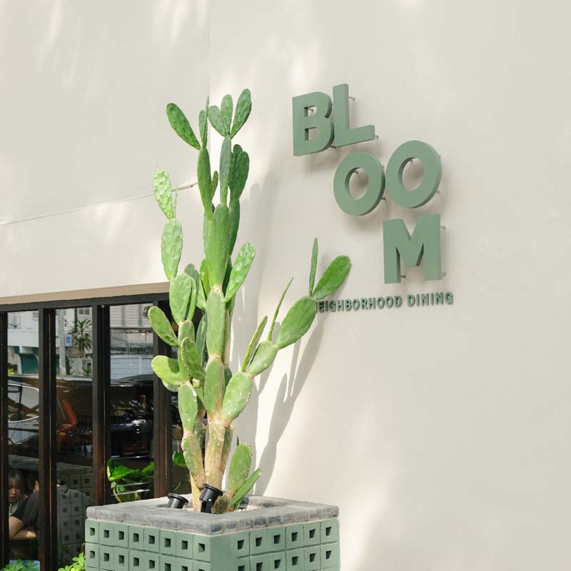 BLOOM DINING ร้านอาหาร คาเฟ่พระราม 9 ขึ้นชื่อเรื่อง Soft Pretzel