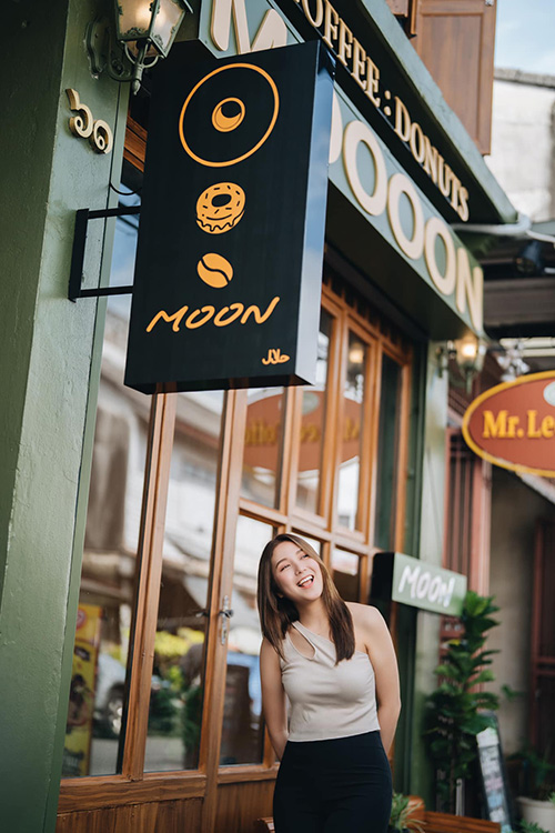Moon doughnuts & drinks ร้านโดนัทสงขลา