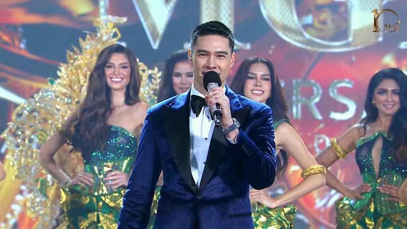 แมทธิว ดีน มงลงไม่ไหว แฟนนางงามเทใจ หล่อสุดทะลุจอบนเวที MGI 2022