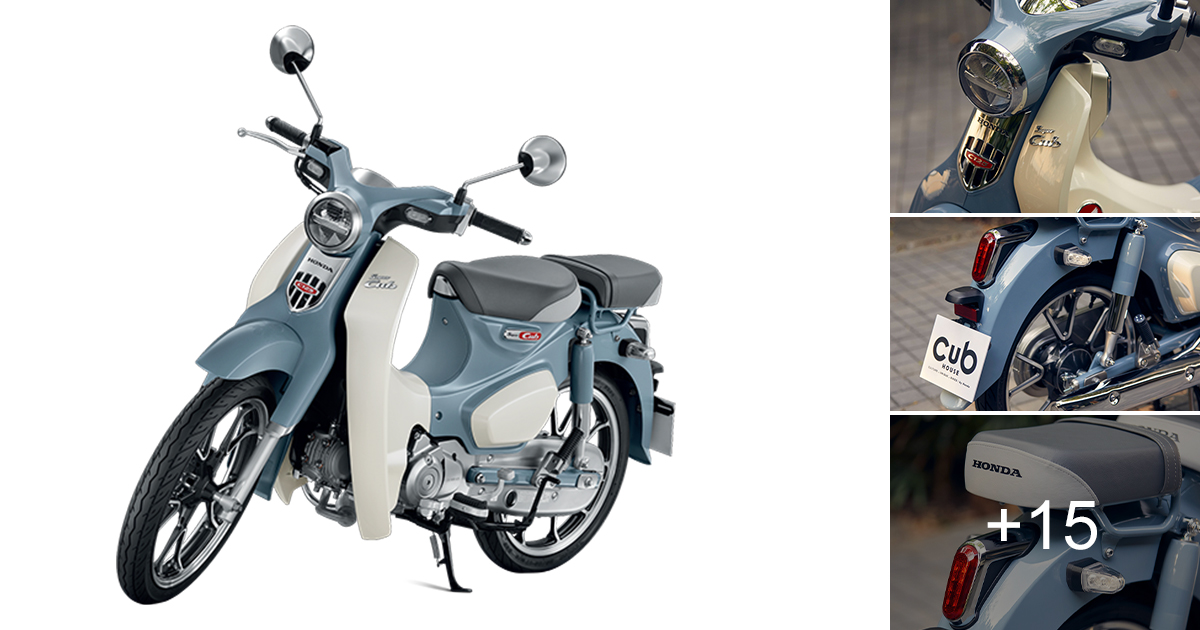 Honda C125 2023 ราคา 89,600 บาท รถมอเตอร์ไซค์ครอบครัว ดีไซน์คลาสสิก