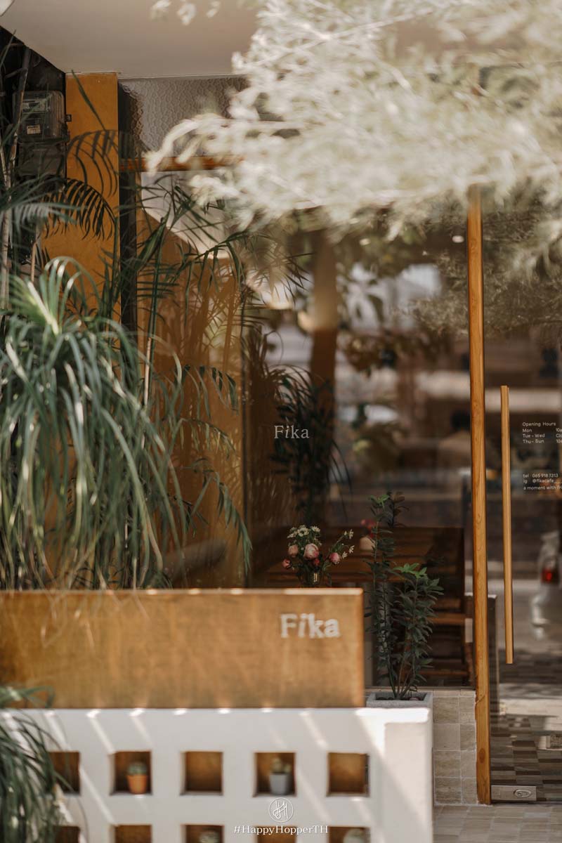 Fika Cafe คาเฟ่นนทบุรี ปากซอยรัตนาธิเบศร์ 3 บรรยากาศอบอุ่น