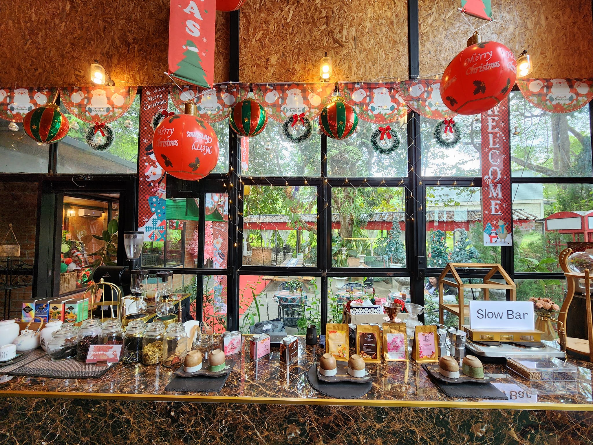Rim Nara cafe & Bistro Chiangmai คาเฟ่แม่ริม คาเฟ่ธีมคริสต์มาส ปีใหม่