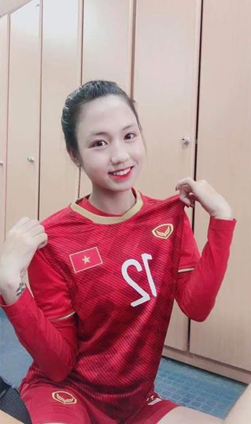 Tran Thu Duyen นักฟุตบอลทีมชาติดเวียดนาม ขวัญใจหนุ่ม ๆ