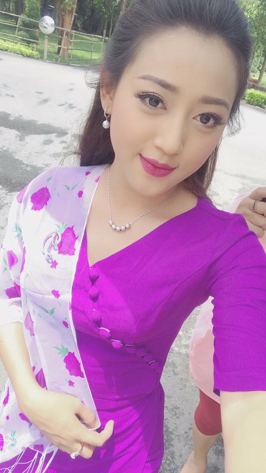 Poe Ei Ei Khant ดาราสาวภรรยาสุดสวย อ่อง ธู ดาวเตะเมียนมา