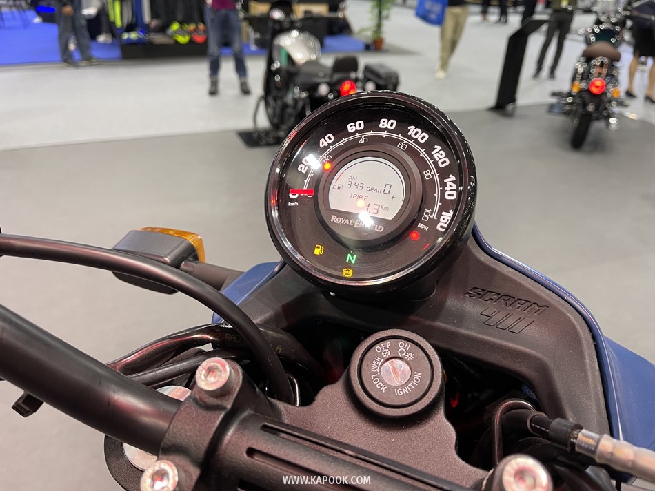 Royal Enfield Scram 411 2023 ราคา 175900 บาท รถมอเตอร์ไซค์วิบากอเนกประสงค์
