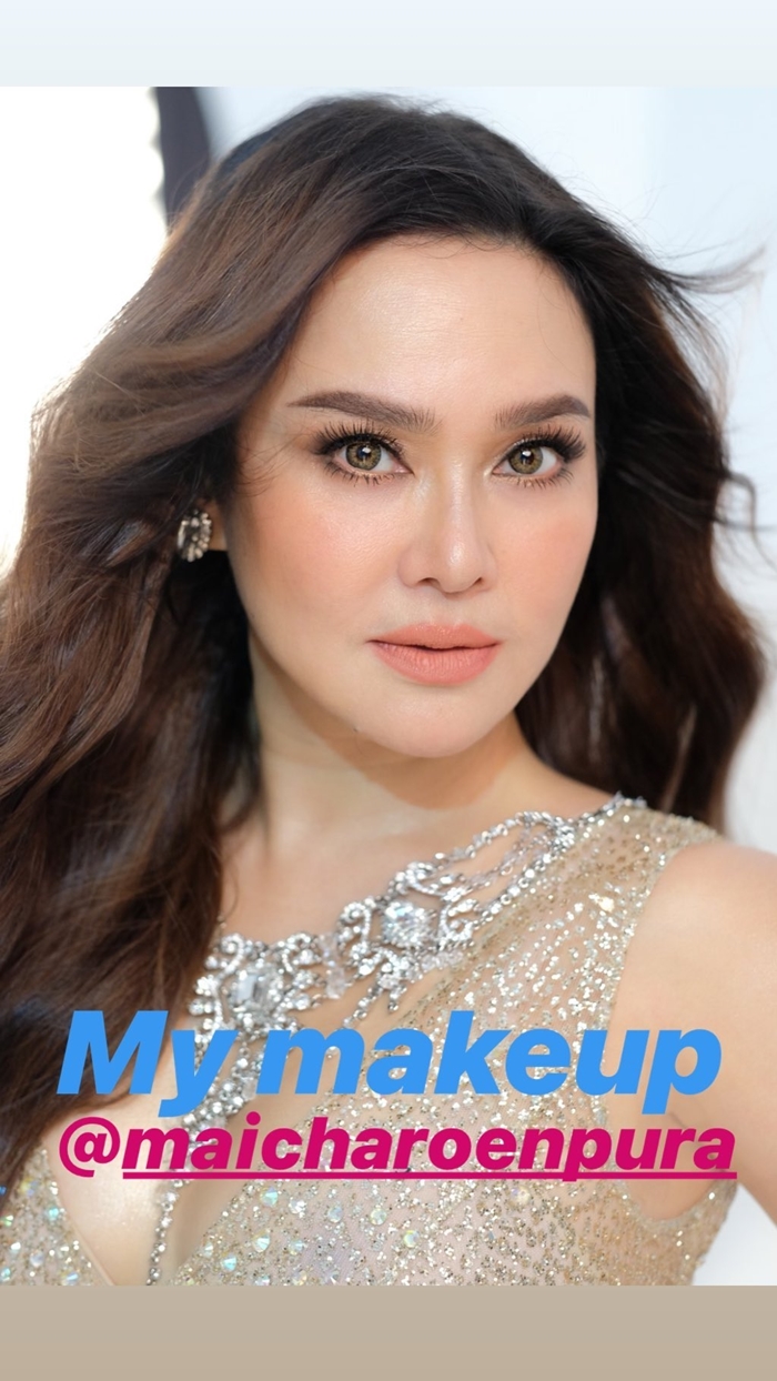 ใหม่ เจริญปุระ Make up by น้องฉัตร หวานละมุน สดใสในวัย 50 ปี