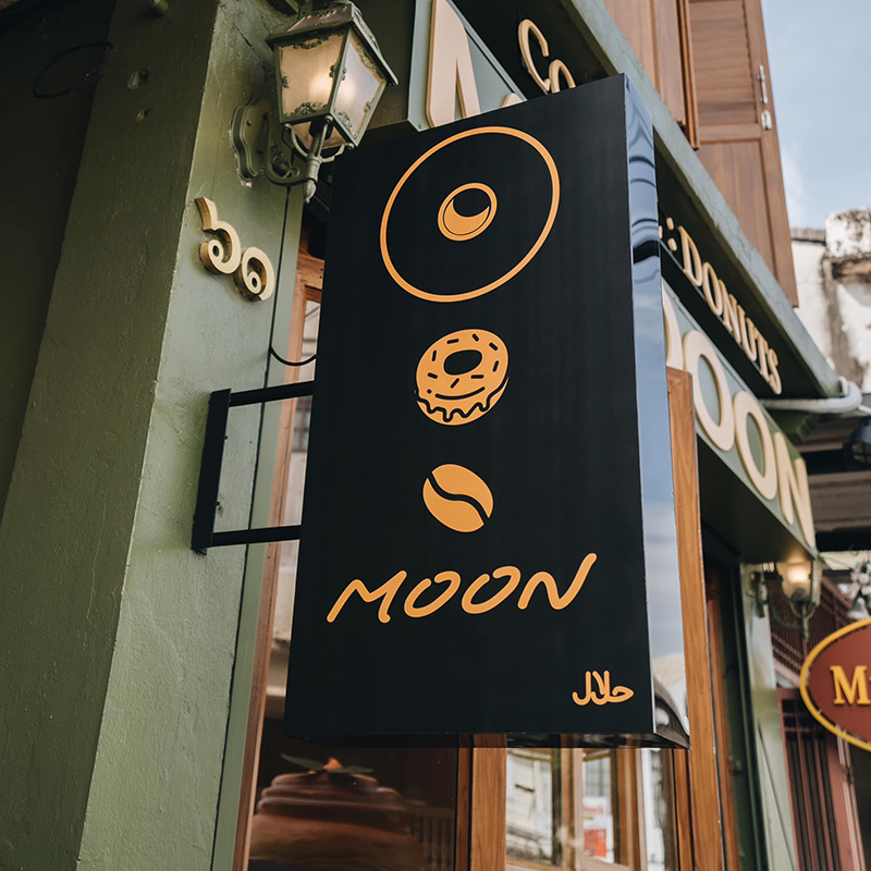 Moon doughnuts & drinks ร้านโดนัทสงขลา
