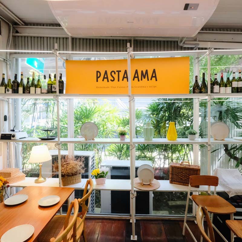 PASTA AMA พระราม 9 รีวิวร้านอาหารกรุงเทพฯ ร้านอาหารพระราม 9