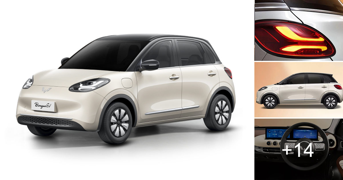 Wuling Binguo EV ราคาเริ่ม 419,000 บาท รถยนต์ไฟฟ้าขนาดเล็ก วิ่งไกล 333 กิโลเมตร