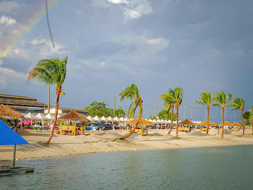 หาดทรายขาวนครชัยศรี ที่เที่ยวนครปฐมแห่งใหม่