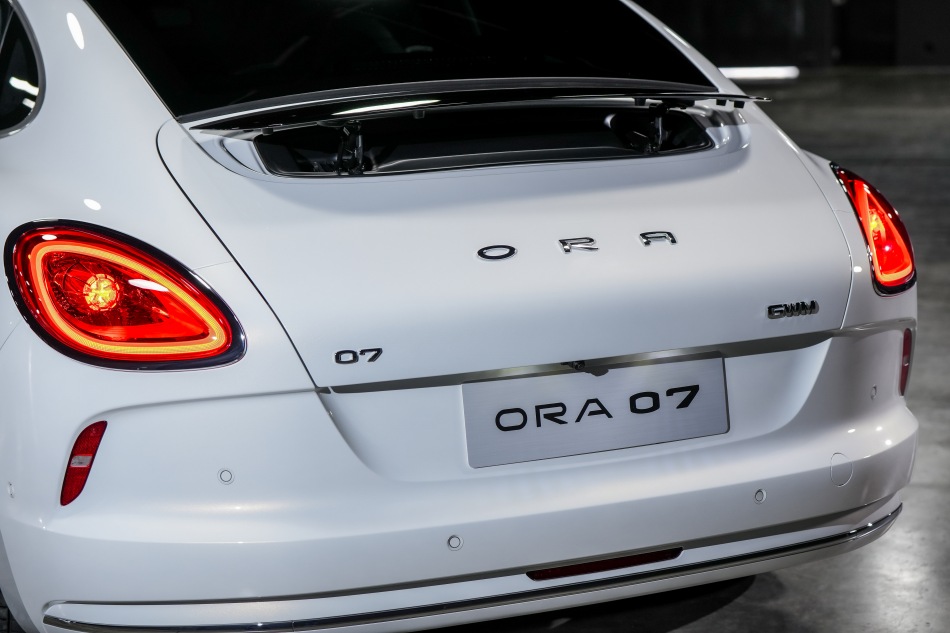ORA 07 รถยนต์ไฟฟ้าซีดานขนาดกลาง 5 ที่นั่ง เปิดตัวในไทยพฤศจิกายนนี้