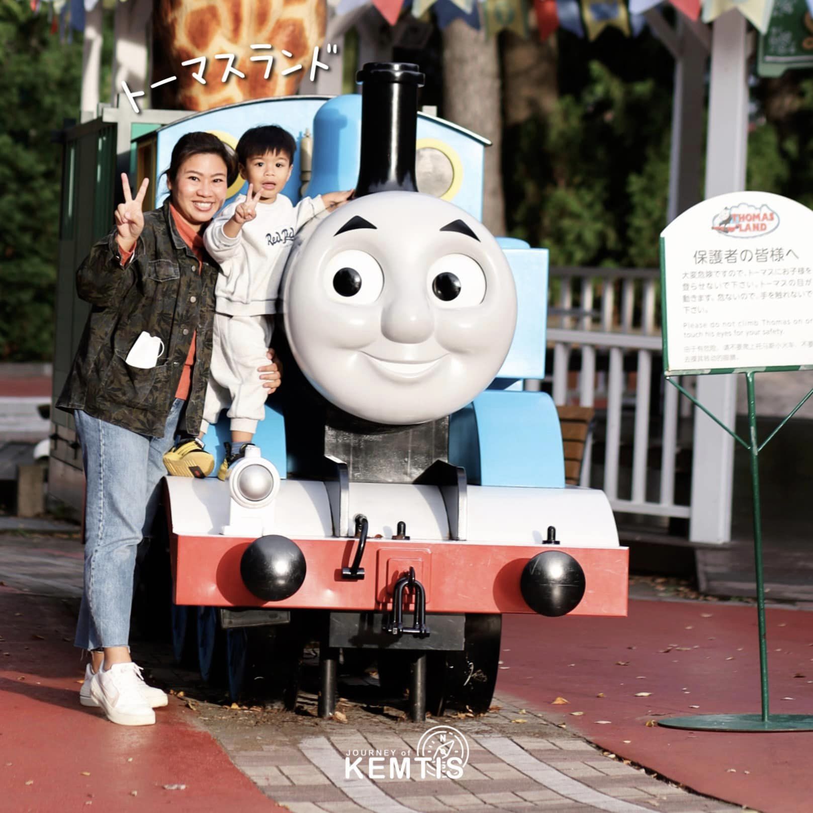 Thomas Land ประเทศญี่ปุ่น สนุกกับขบวนรถไฟขวัญใจเด็ก ๆ