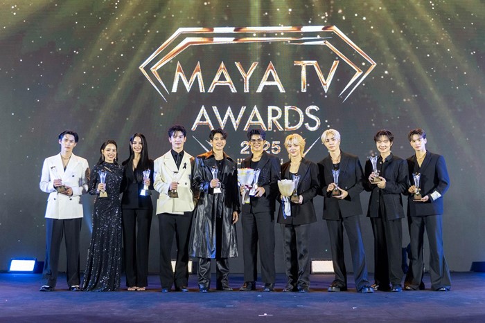 ภณ ณวัสน์ โบว์ เมลดา คว้าดารานำชาย หญิงยอดเยี่ยมแห่งปี งาน MAYA TV ...