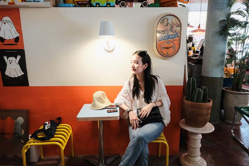 Millilit Cafe คาเฟ่เชียงใหม่ ย่านช้างม่อย สไตล์ Y2K สีสันสดใส