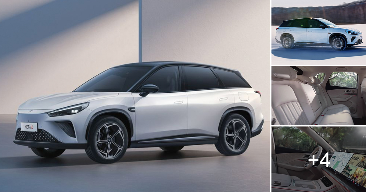 NETA L รถยนต์ไฟฟ้าไลน์อัพใหม่ จ่อเปิดตัว Auto China 2024