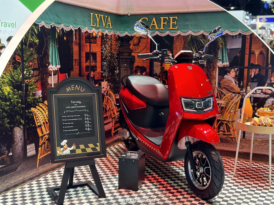 LYVA MB5 2023 ราคา 77,000 บาท มอเตอร์ไซค์ไฟฟ้า วิ่งไกล 120 กิโลเมตร