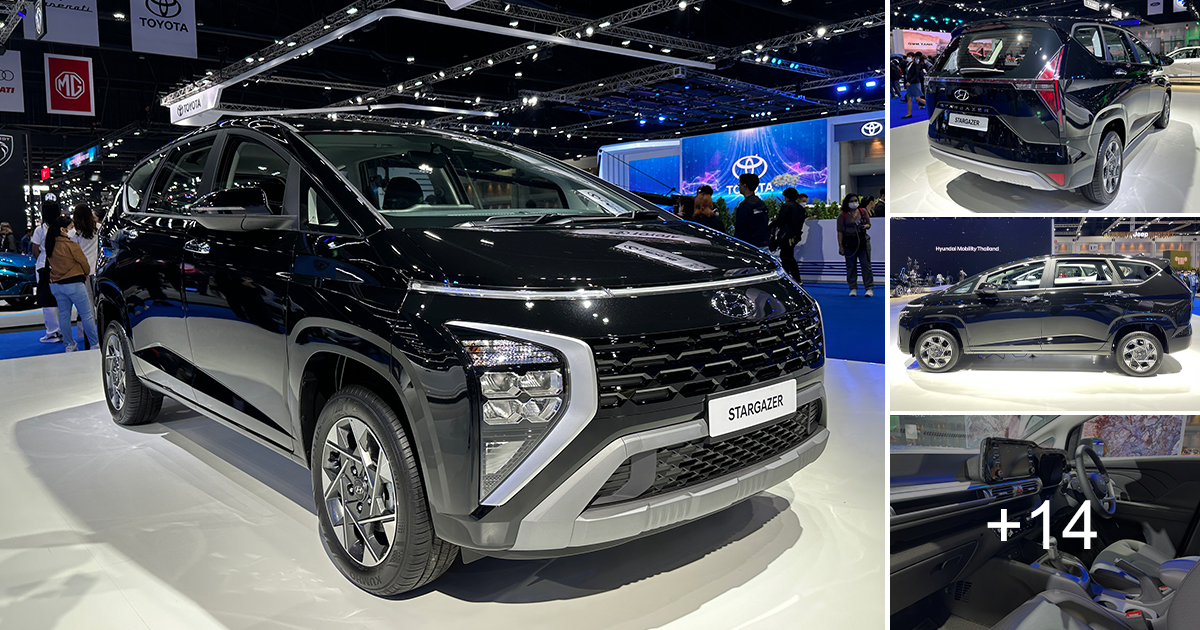 Hyundai Stargazer 2023 ราคาเริ่ม 769000 บาท รถยนต์อเนกประสงค์ MPV 6-7 ที่นั่ง