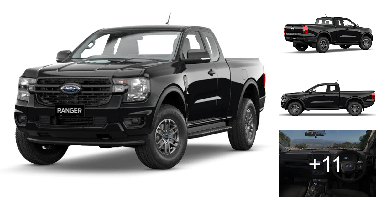 Ford Ranger XL 2022 ราคาเริ่ม 554,000 บาท รถกระบะโดยสารและการพาณิชย์