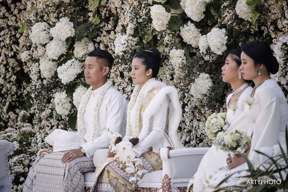 งานแต่ง Ptz Phyo Tay Za - Thet Hnin Hlaing ทายาทเศรษฐีพม่า วิวาห์สุดอ ...