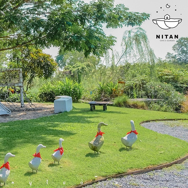 Nitan Cafe & Garden คาเฟ่ในสวน ปทุมธานี