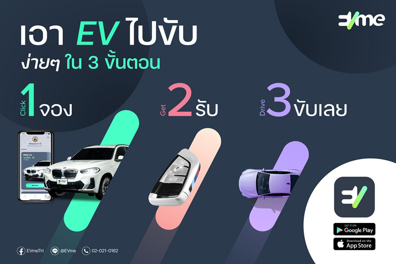 เลือก EV ตามราศี จากสีรถมงคลและแอปฯ EVme
