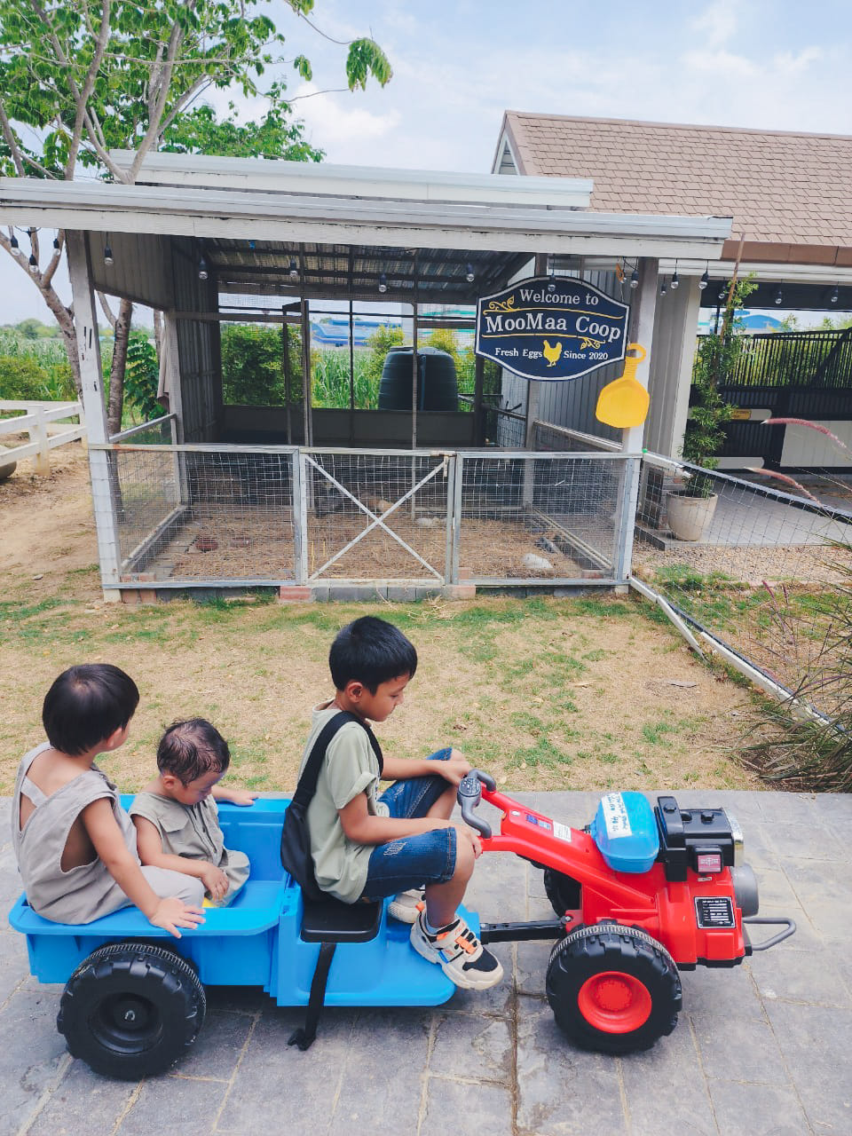 MooMaa Farm Cafe คาเฟ่ท่าม่วง กาญจนบุรี สไตล์โรงนา