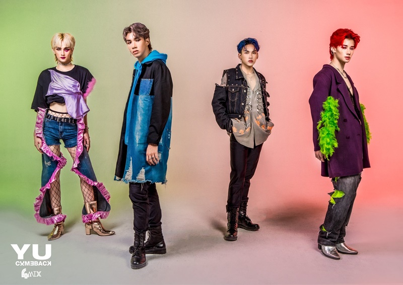 ประวัติวง 4MIX Boyband Unisex มิติใหม่ของวงการ T-POP