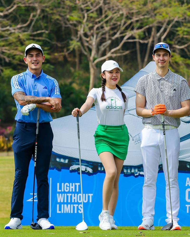 สงกรานต์ มายด์ ชาวเน็ตขุดภาพตีกอล์ฟ แห่เชียร์ให้เปิดตัว เพราะเรามันเกิด